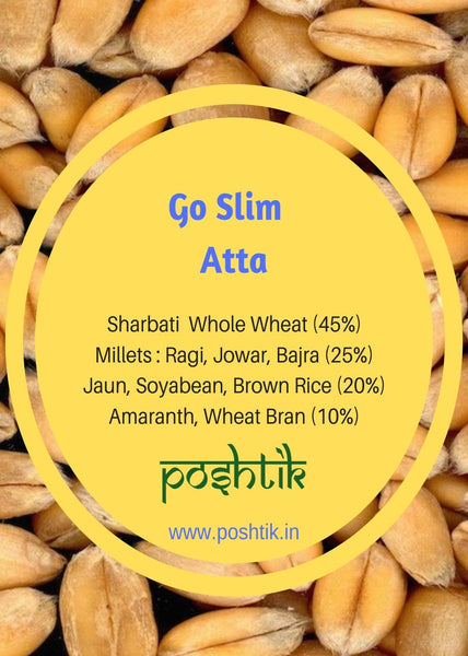 Poshtik wheat flour atta is made from the best grains. - www.poshtik.in